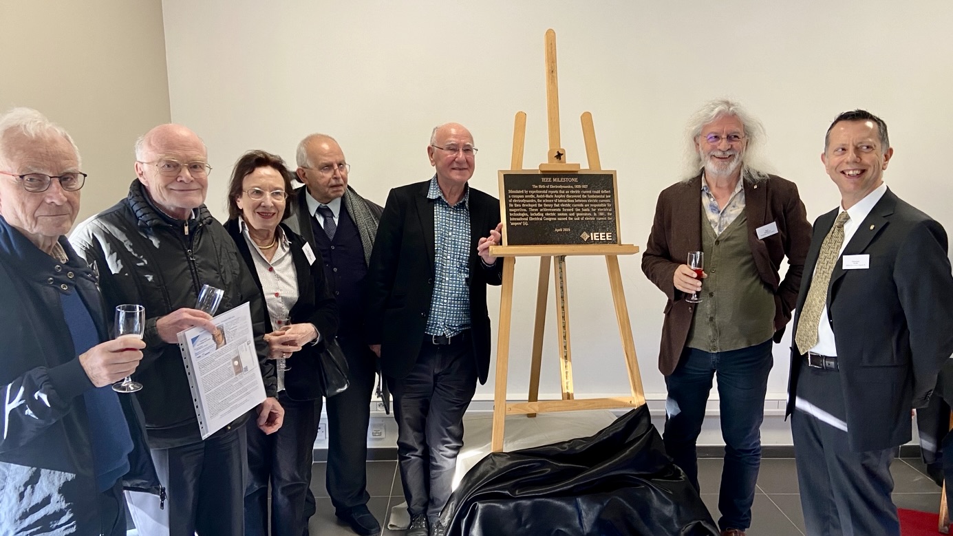 France LMAG Members Celebrate the Birth of Electrodynamics Milestone ...